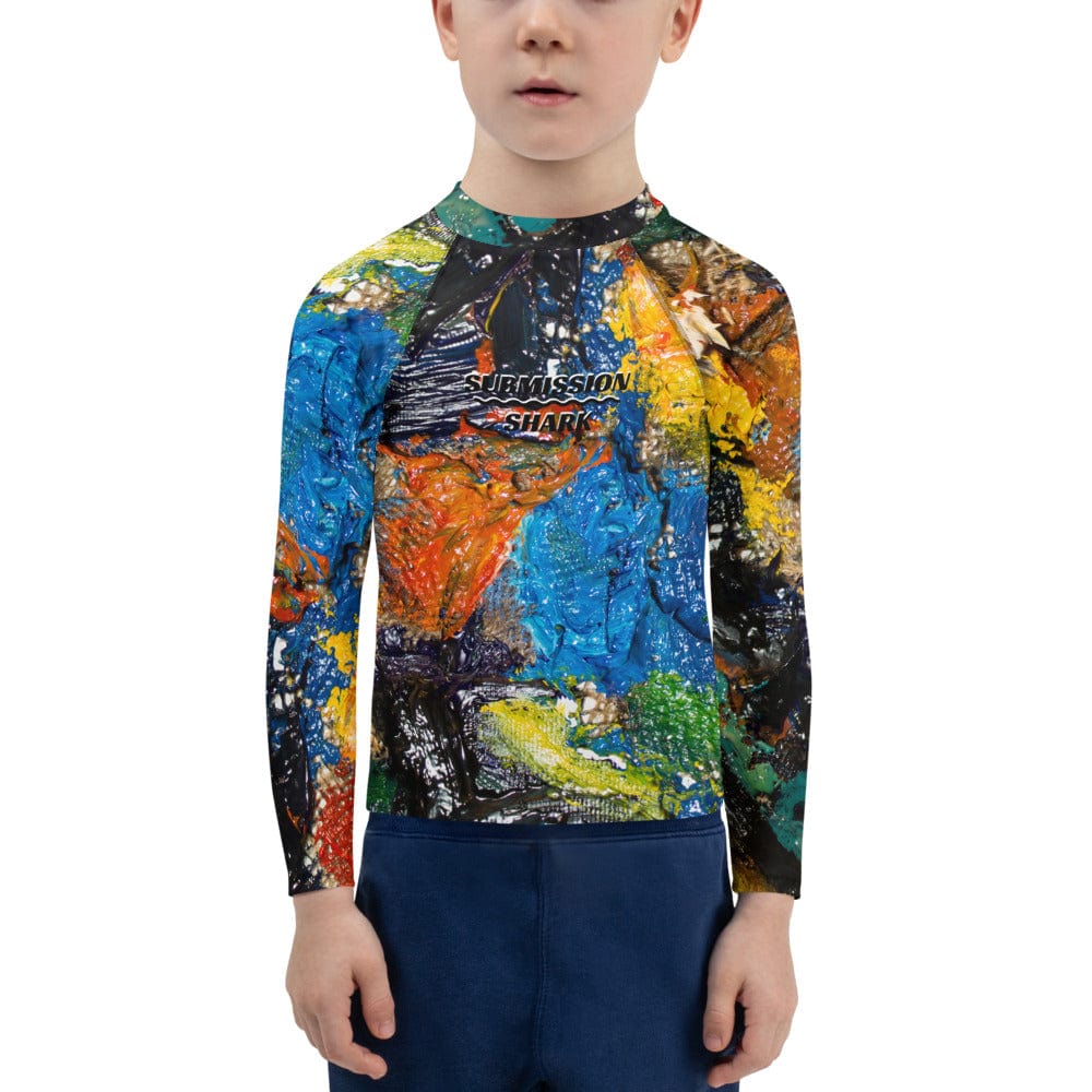 Karma Energy ~ Kids Rash Guard – Submission Shark
