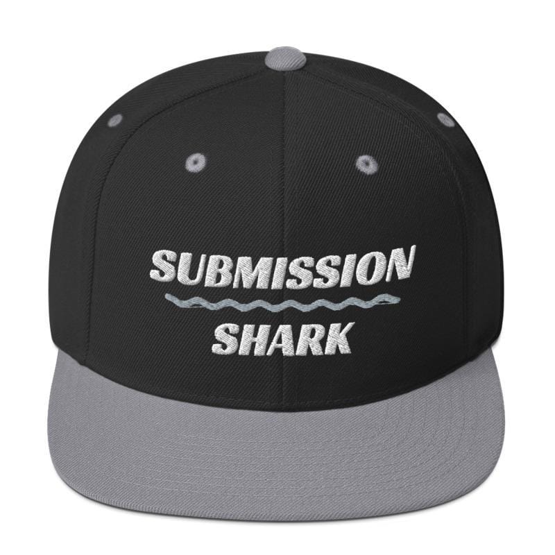Silver Brim Superior Standard ~ Tap or Snapback Hat – Submission Shark
