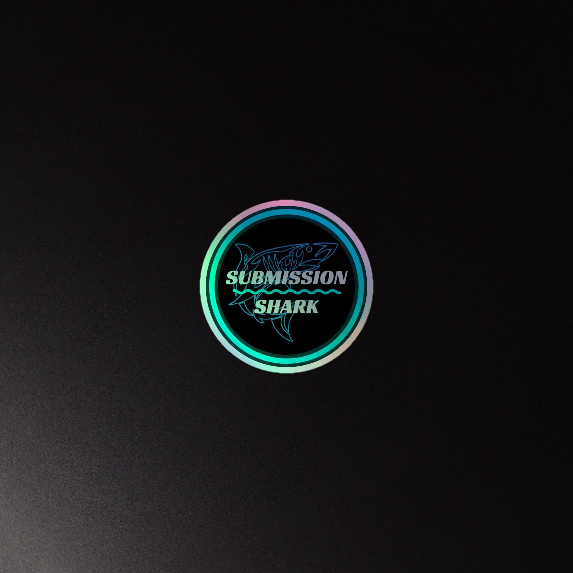 SS Logo Holographic stickers – Submission Shark