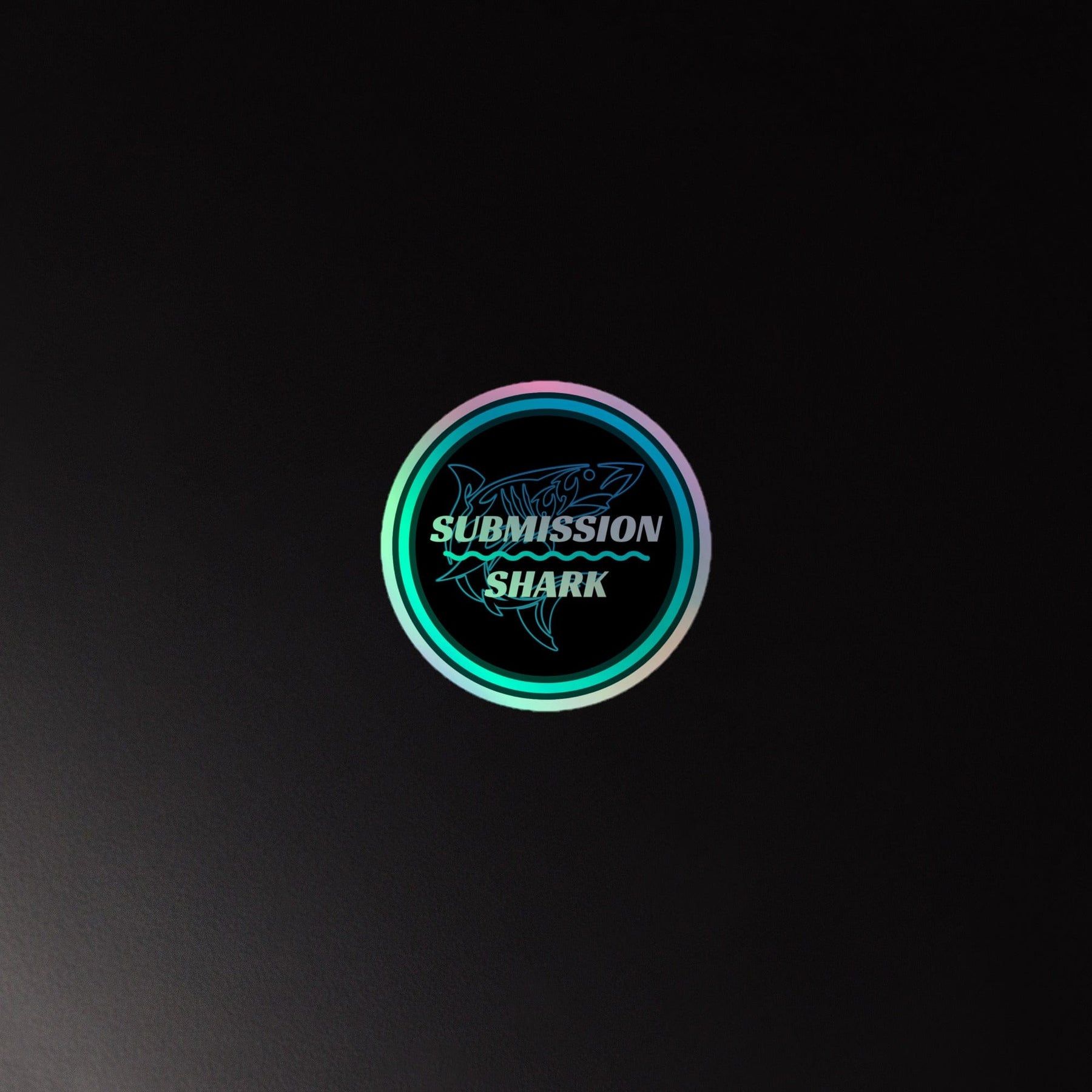 SS Logo Holographic stickers – Submission Shark