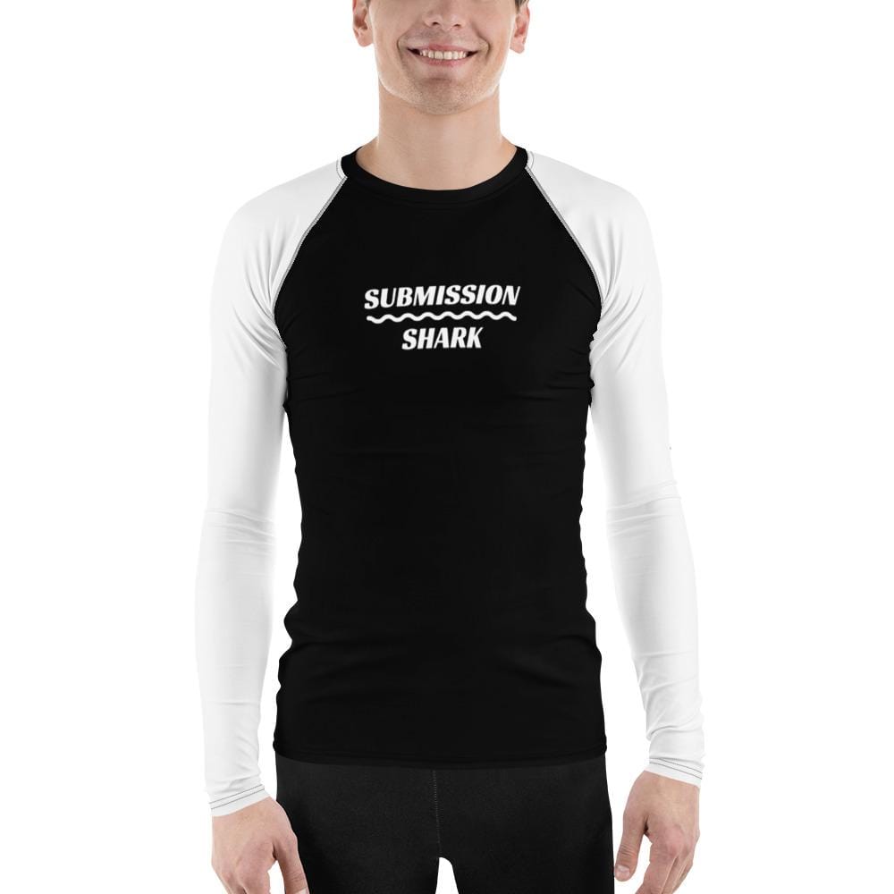 Men's BJJ Rash Guard (White SS Premium Standard) - Shop MMA Gear ...