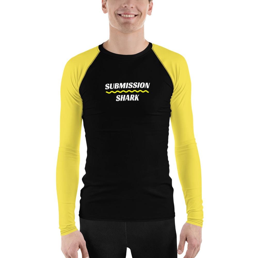 Men's BJJ Rash Guard (Yellow SS Premium Standard) - Shop MMA Gear ...